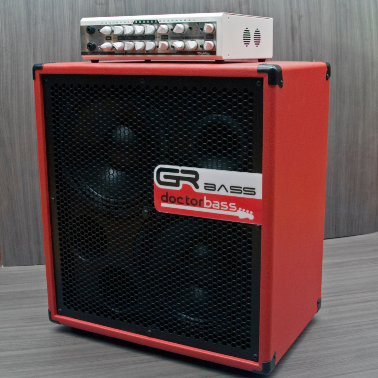GR BASS Cabezal Dual 1400 y pantalla 2x10” Custom - Bajos y Bajistas